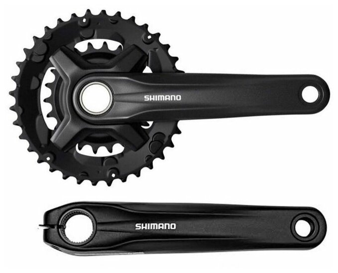 Комплект шатунов SHIMANO FC-MT210-2, 36х22T, 170 мм