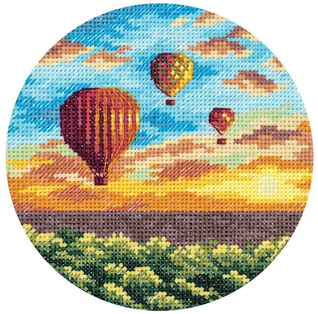 Воздушные шары на закате PS-7059