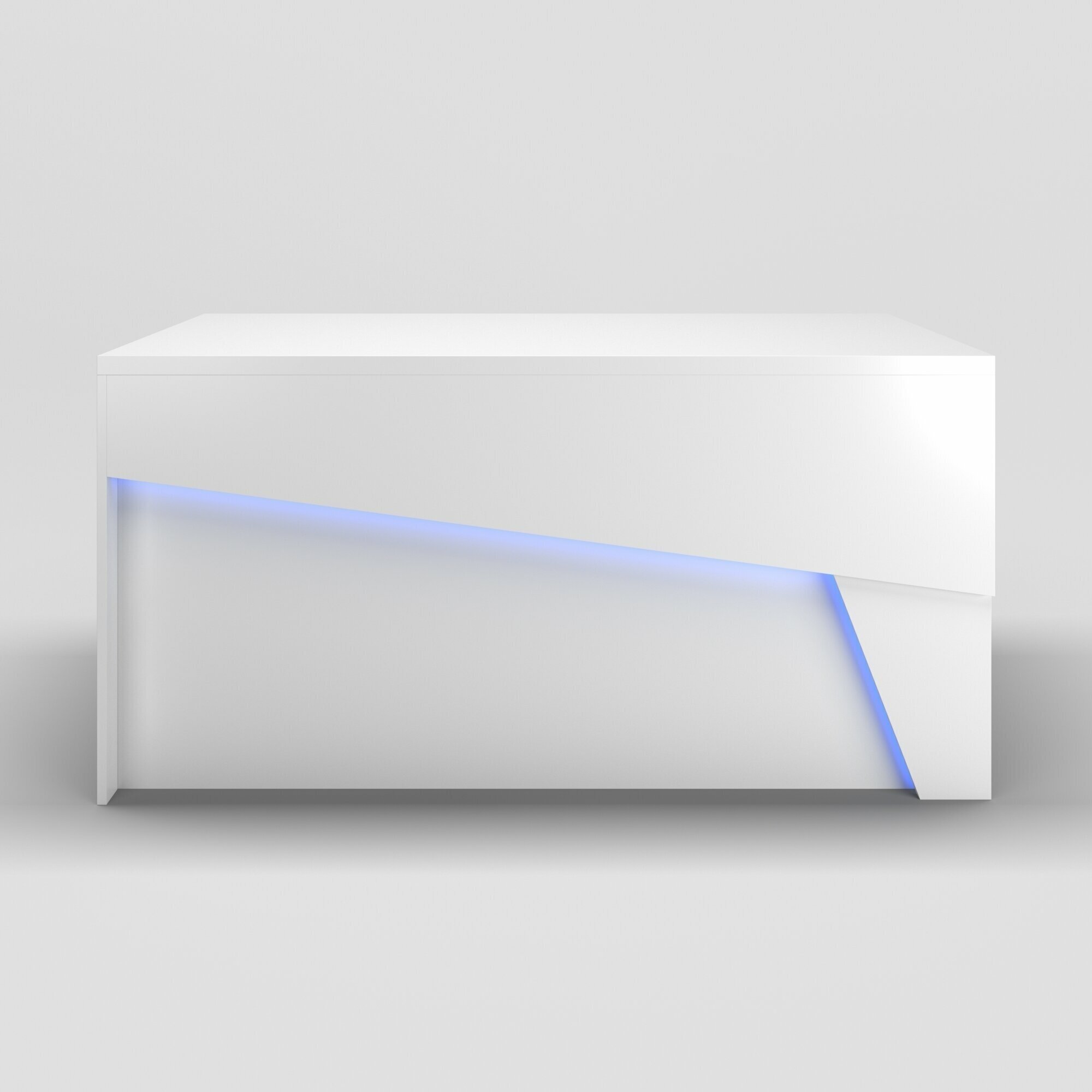 Стол Вайт 1200х600х750/ Подсветка RGB Premium