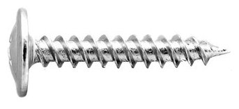 Саморез для тонких пластин 4,2x13 мм, резьба по металлу, цельнометаллический крепёж 100 шт