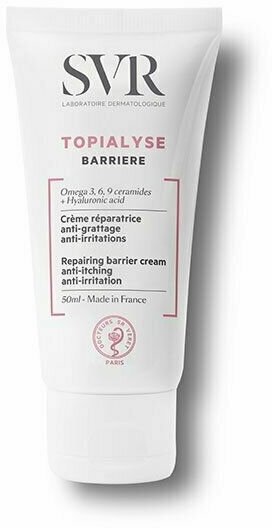 Svr топиализ барьер крем туба 50мл
