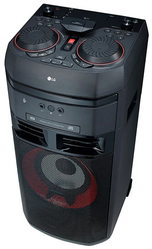 Акустическая система LG "XBOOM" OK65, беспроводная, Bluetooth, с FM-тюнером, световая индикация