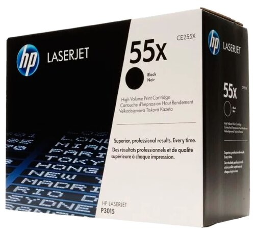 Лазерный картридж Hewlett Packard CE255X (HP 55X) Black — купить в ...