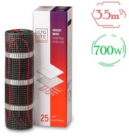 Нагревательный мат Ergert BASIC-200 (ETMB-200) 700W / 3.5 м²