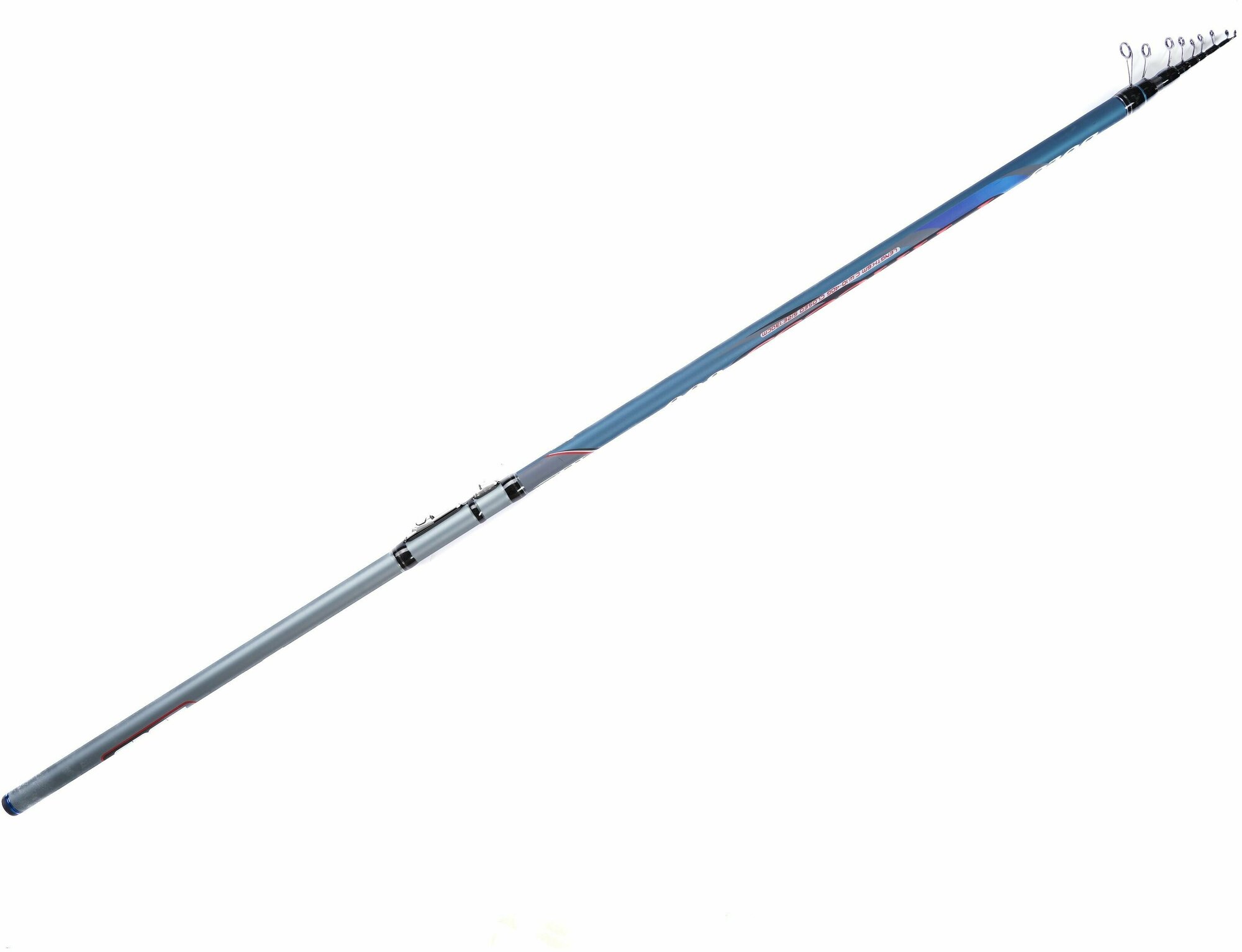 Удилище болонское телескопическое RUBICON Princess с кольцами 6m карбон