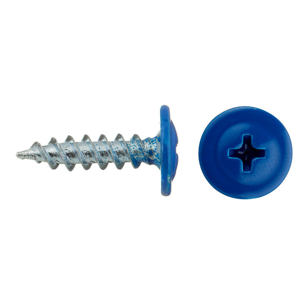 Саморезы клопы 16x4,2 мм Daxmer (20 шт.) синий RAL 5005 Daxmer 426575