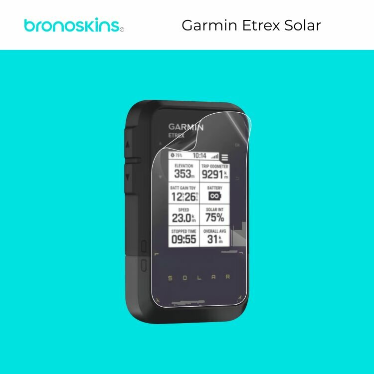 Матовая защитная пленка на Garmin Etrex Solar