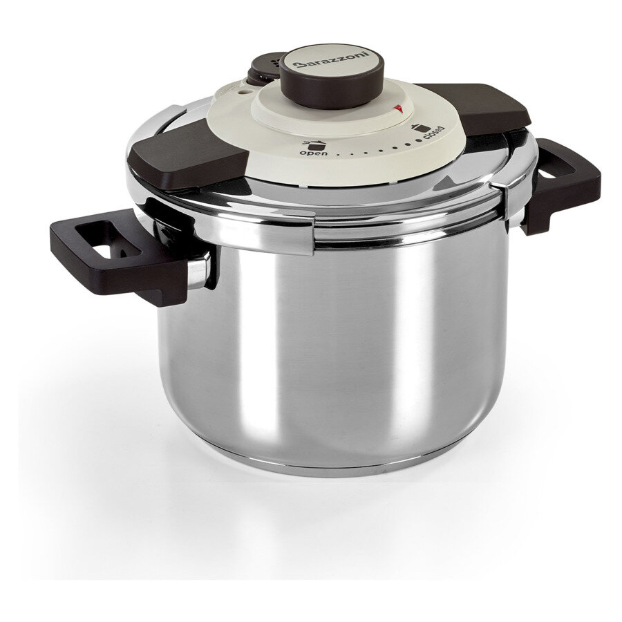 Скороварка с системой регулировки пара Barazzoni Facile 6 л, сталь нержавеющая
