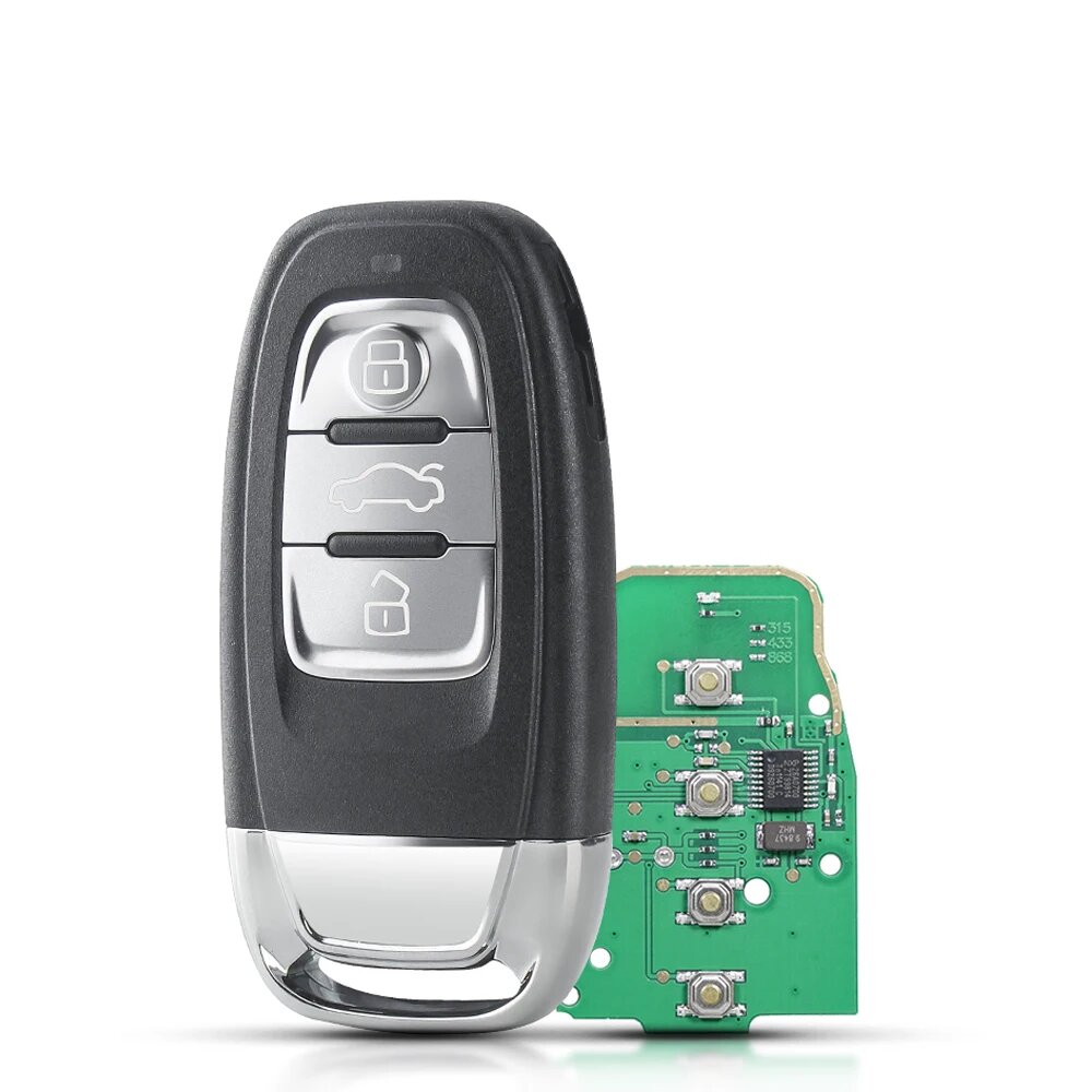 KEYYOU умный дистанционный ключ 315 МГц/433 МГц/868 МГц для Audi Q5 A4 A4L A5 A6 A7 A8 RS4 RS5 S4 S5 полубесключевой Автомобильный ключ 8T0 959 754C