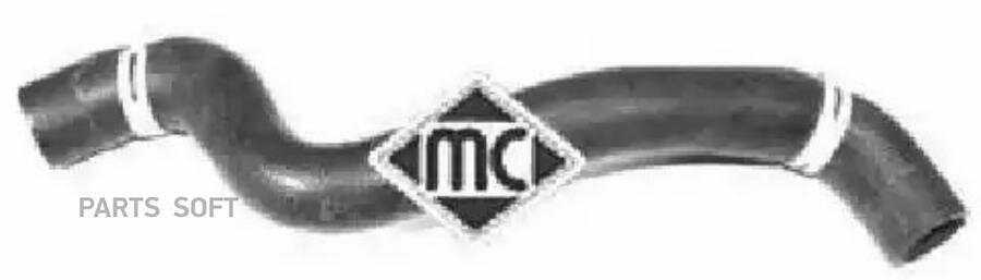 Шланг радиатора FORD FIESTA IV (JA_, JB_) PUMA (EC_) METALCAUCHO арт. 08767