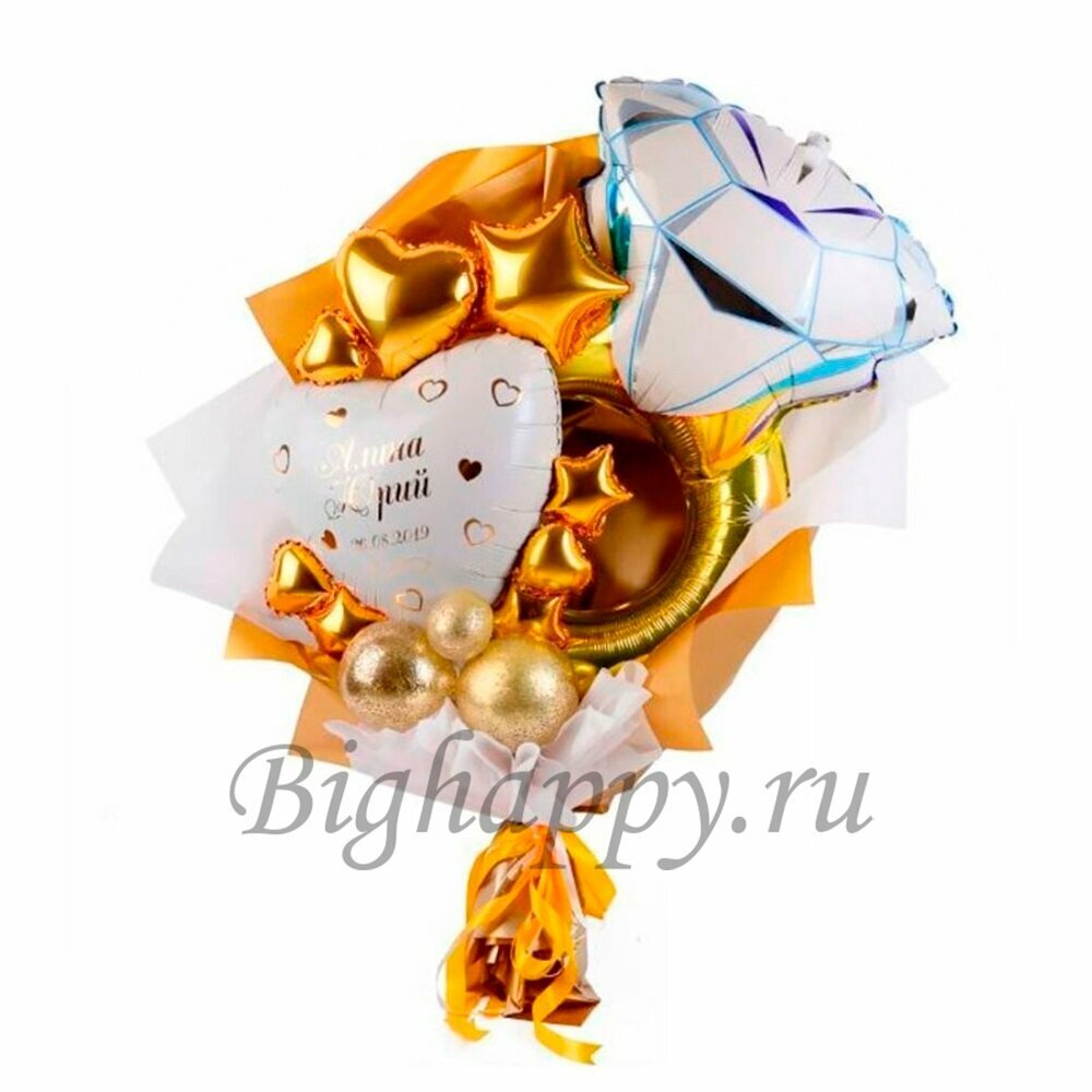 Букет из мини-шаров Подруге на девичник