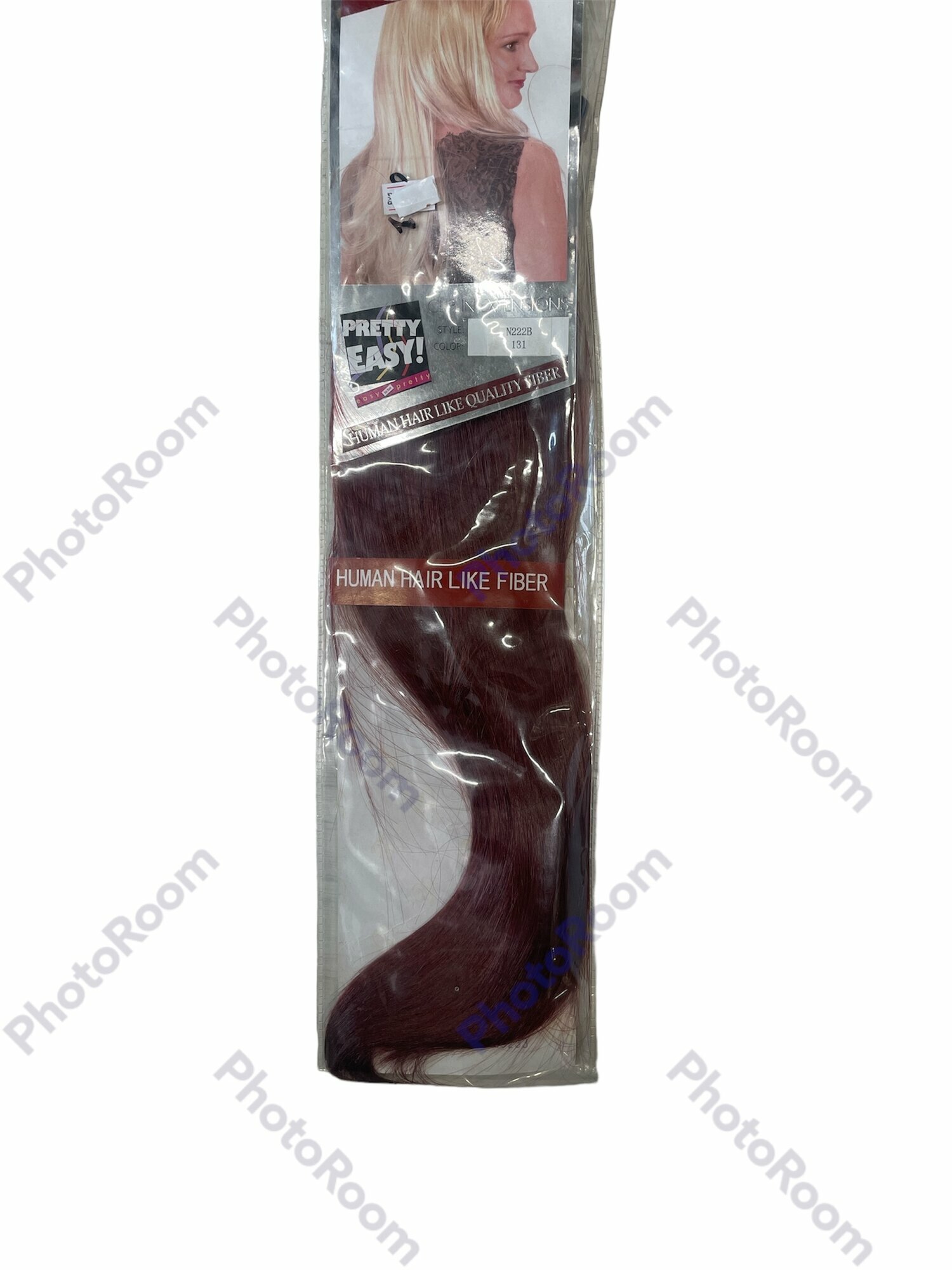 Пряди VIP-PARIK цвет темнокрасно-рыжий