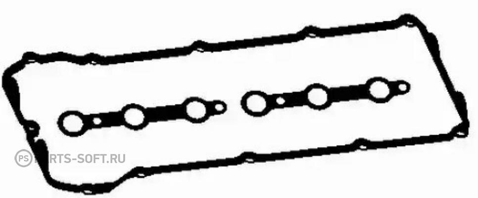 BGA RK4327 Комплект прокладок клапанной крышки BMW E46/E39/E60/E61 2.0-3.0 (M54) 04- (M54) 04-