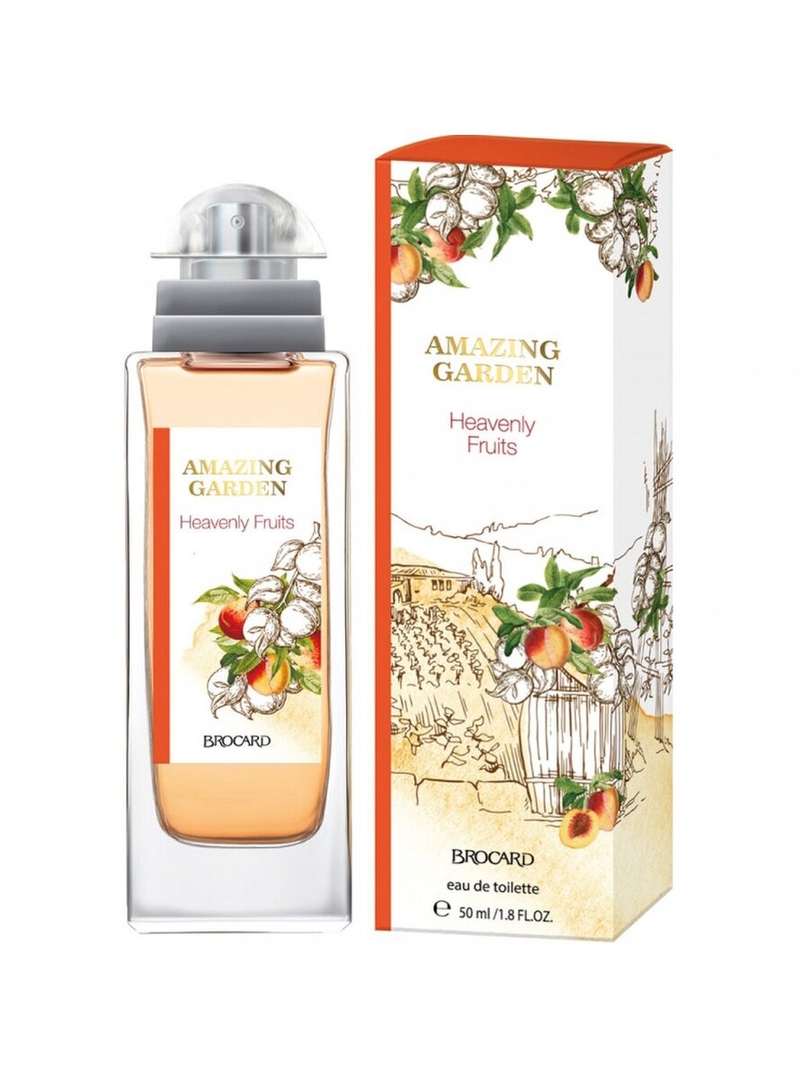 Туалетная вода Brocard "Heavenly Fruits", женская, 50 мл, фруктовая