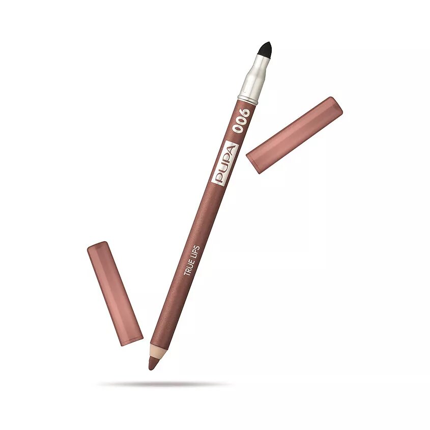 Pupa - Карандаш для губ True Lips, 006 Коричнево-красный, 1.2 г