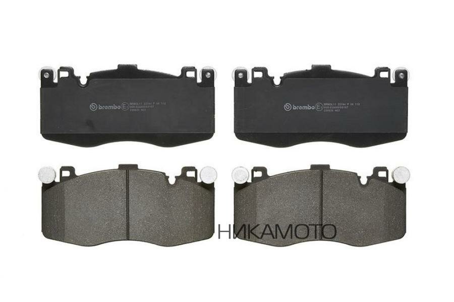 BREMBO P 06 112 Колодки тормозные дисковые передние, комплект