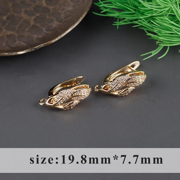 Набор для изготовления сережек GUFEATHER M950 M95006