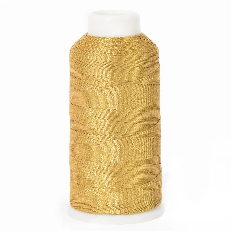 Золотая нить для вышивки, Dark Gold, 0.4mm, 550 м
