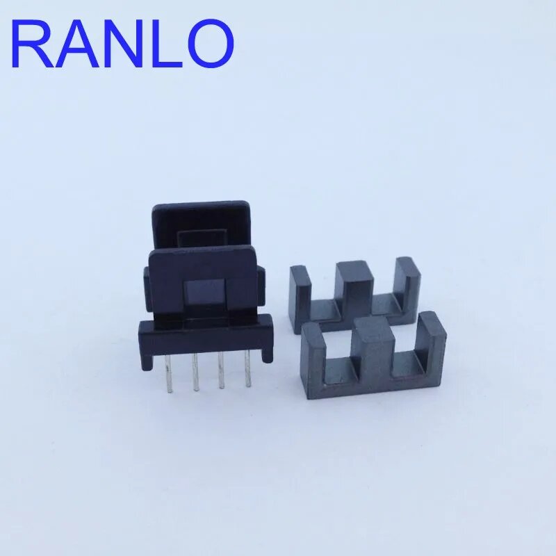 Комплект 20 шт. RANLO EE16 8-контактный горизонтальный шпульный сердечник PC40