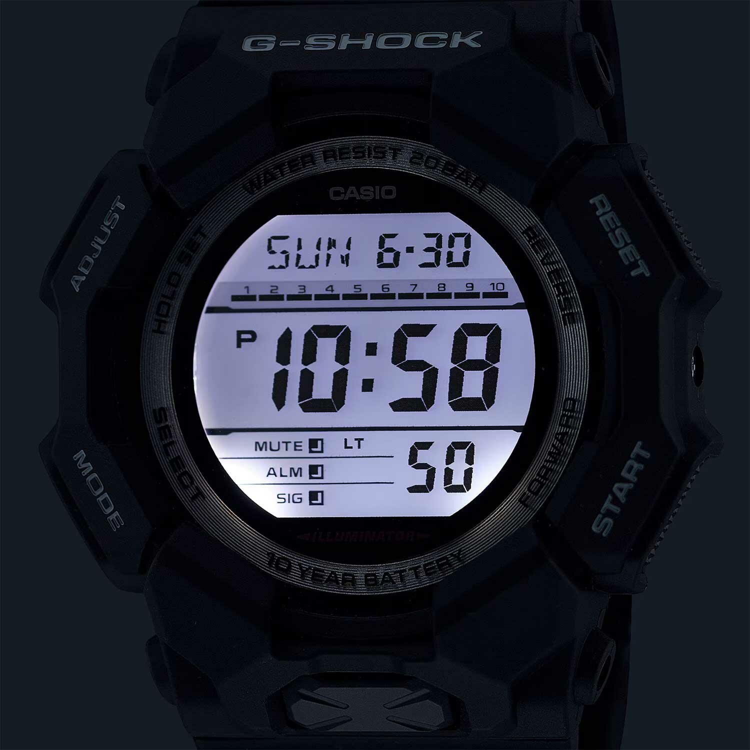 Наручные часы CASIO G-Shock, черный — фото 1