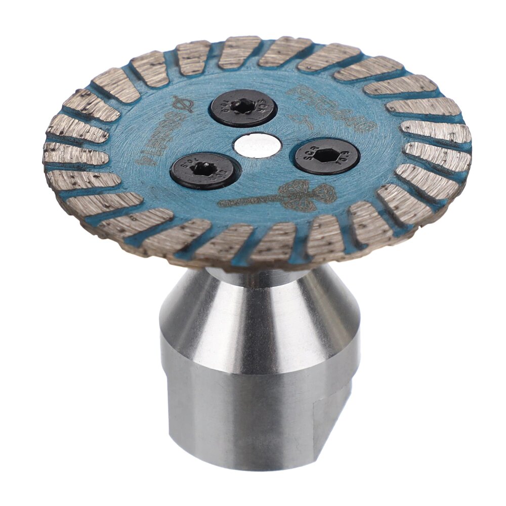 Алмазный диск турбо по камню Trio-Diamond Flange с фланцем 50x1,8 мм М14