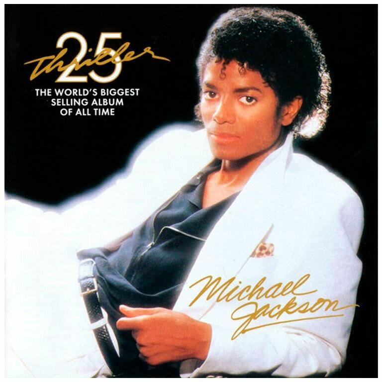 Компакт диск MICHAEL JACKSON - Thriller 25, 1982 (CD, Remastered, Unofficial Release 2008)