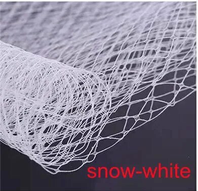 Сетчатая ткань для вейлинга 25 см Белый, Color 3