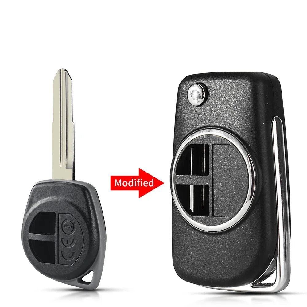 Dandkey складной раскладной модифицированный ключ для Suzuki Swift grand Vitara Alto SX4, чехол с дистанционным управлением, брелок HU133R/SZ11R Blade Modified SZ11R Key