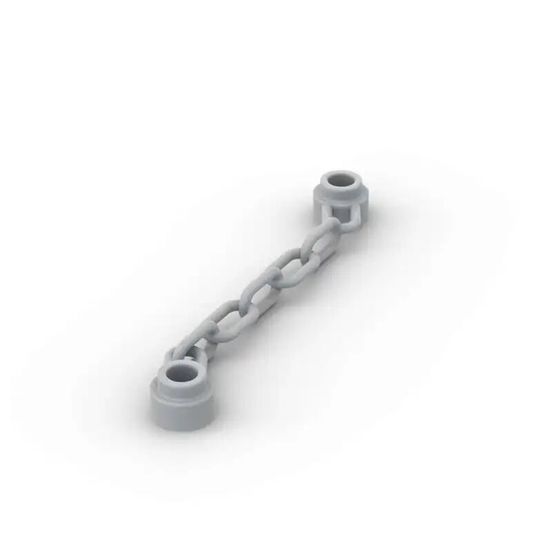 Серая цепочка LEGO 1x6 (92338) 10 шт.