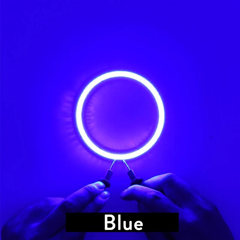 YORYZENG COB светодиодные кольца 2.5W-13W 25-120мм для DIY ламп Синий, Синий, 25mm-2.5W