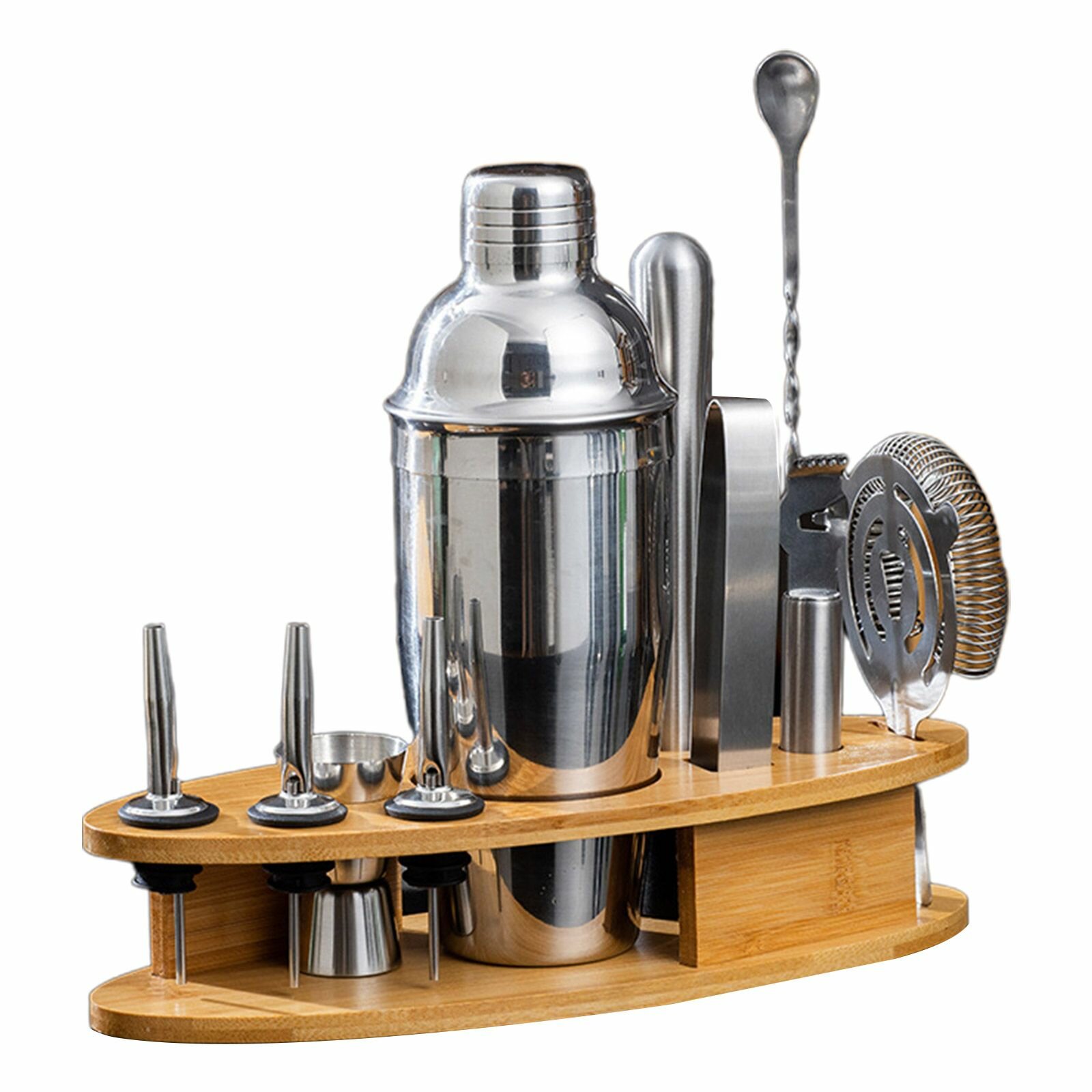 (1 комплект) набор для бармена из нержавеющей стали Шейкер коктейлей - 700 мл