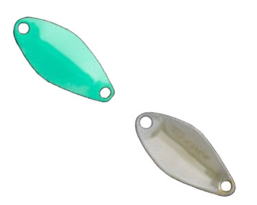 Nories Masukuroto Rooney 1,5 г блесна цвет 051 Lime / Gray для ловли хищника на спиннинг