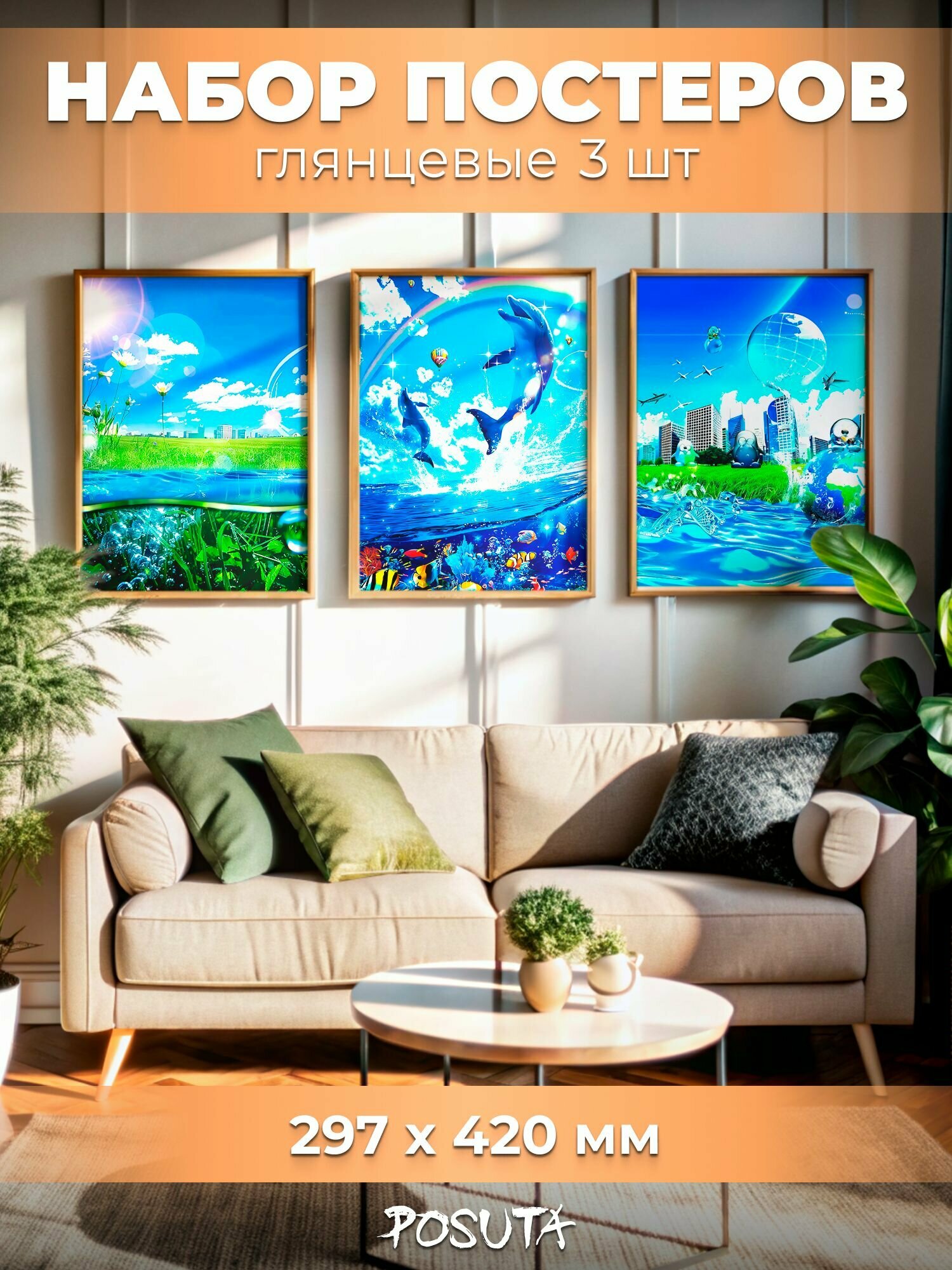 Постеры на стену frutiger aero эстетика