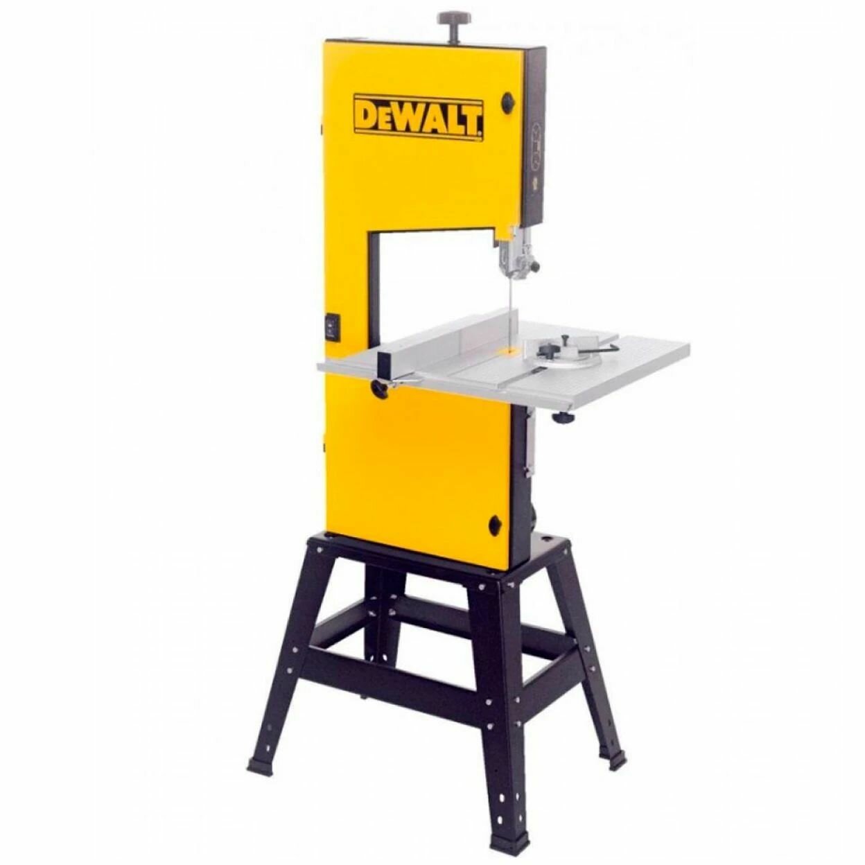 Ленточная пила, 1000 Вт, 2 скорости 330/800 м/мин, макс. высота заготовки 200 мм, макс. ширина заго