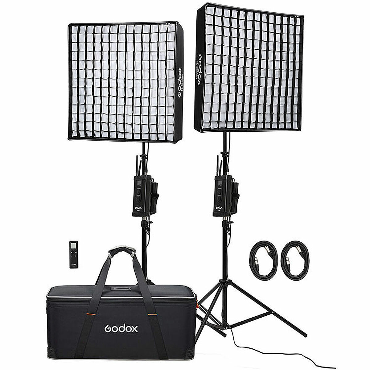 Комплект светодиодных осветителей Godox FL150S-K2 для видеосъемк