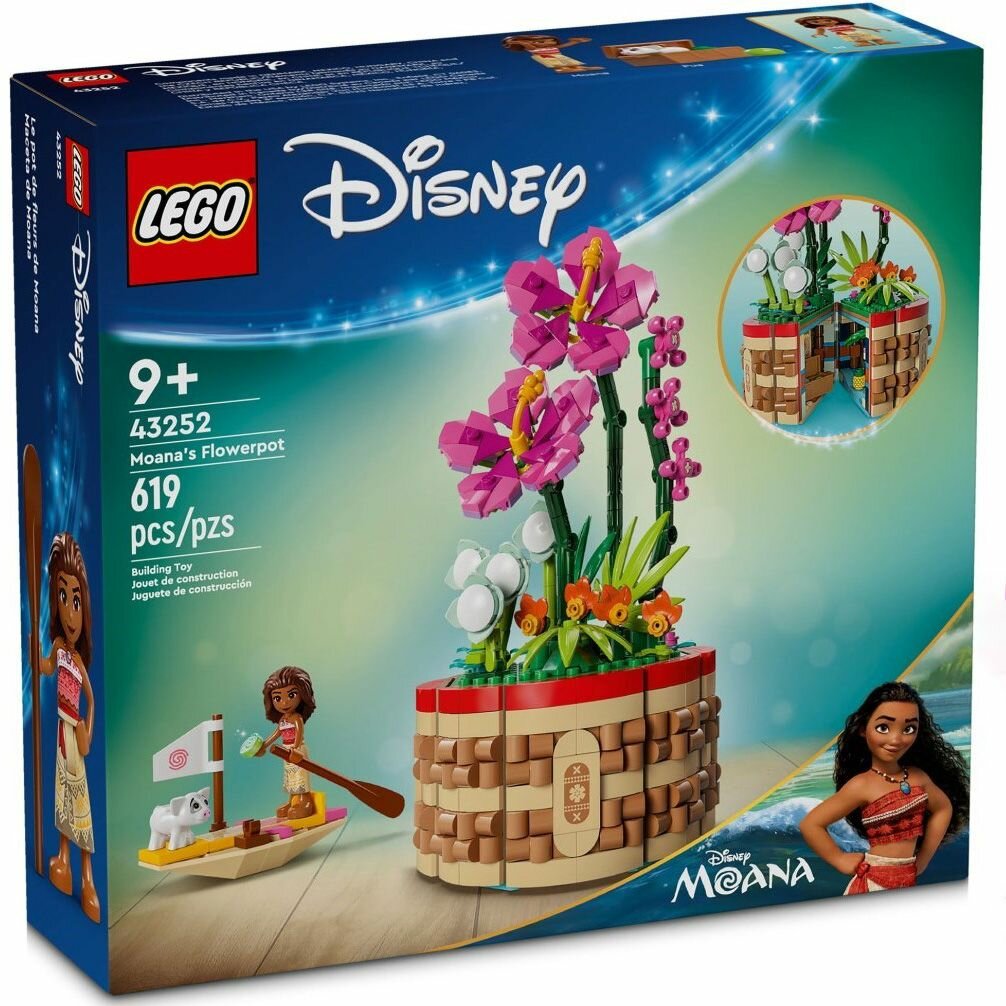 Конструктор LEGO Disney 43252 Цветочный горшок Моаны