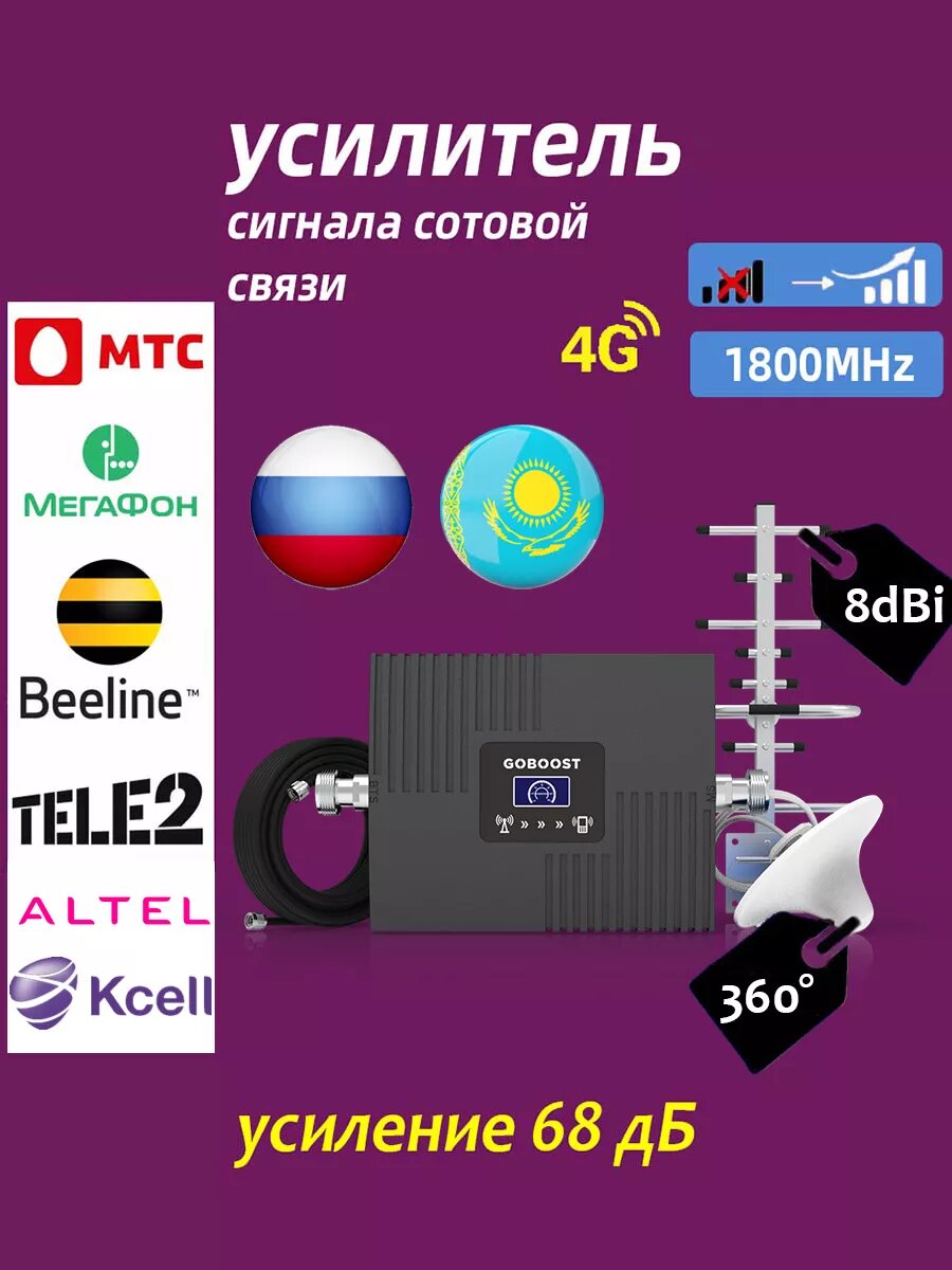 Усилитель сотовой связи 1800 МГц, усилитель сотовой связи и интернета