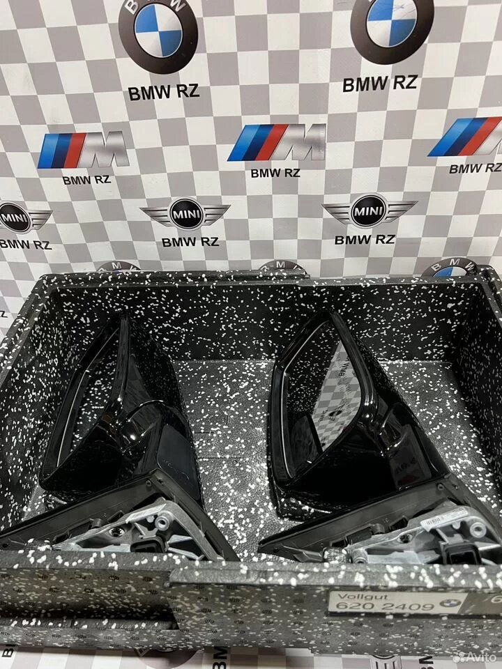 Наружное зеркало без дополнительных элементов левое BMW 5116745, BMW, 51167459827