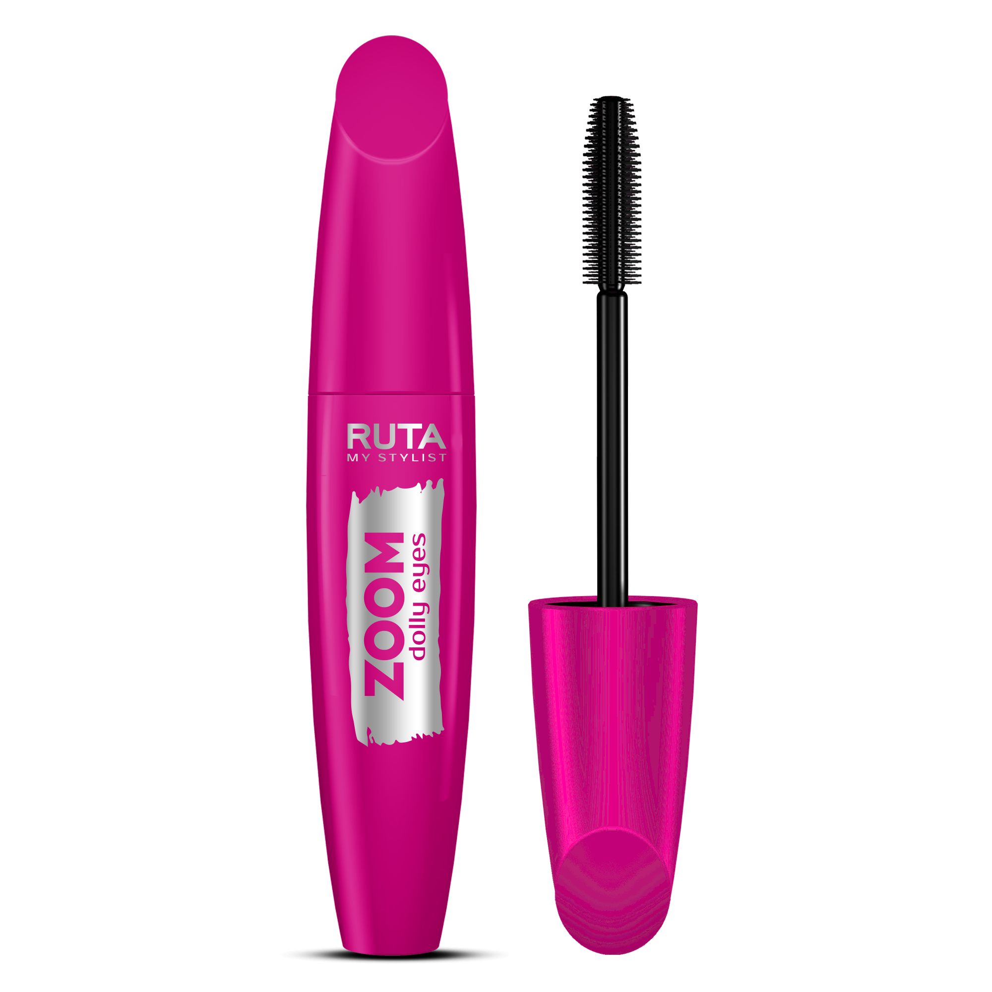 Тушь для ресниц RUTA ZOOM Dolly Eyes (объем, распахнутый вгляд)