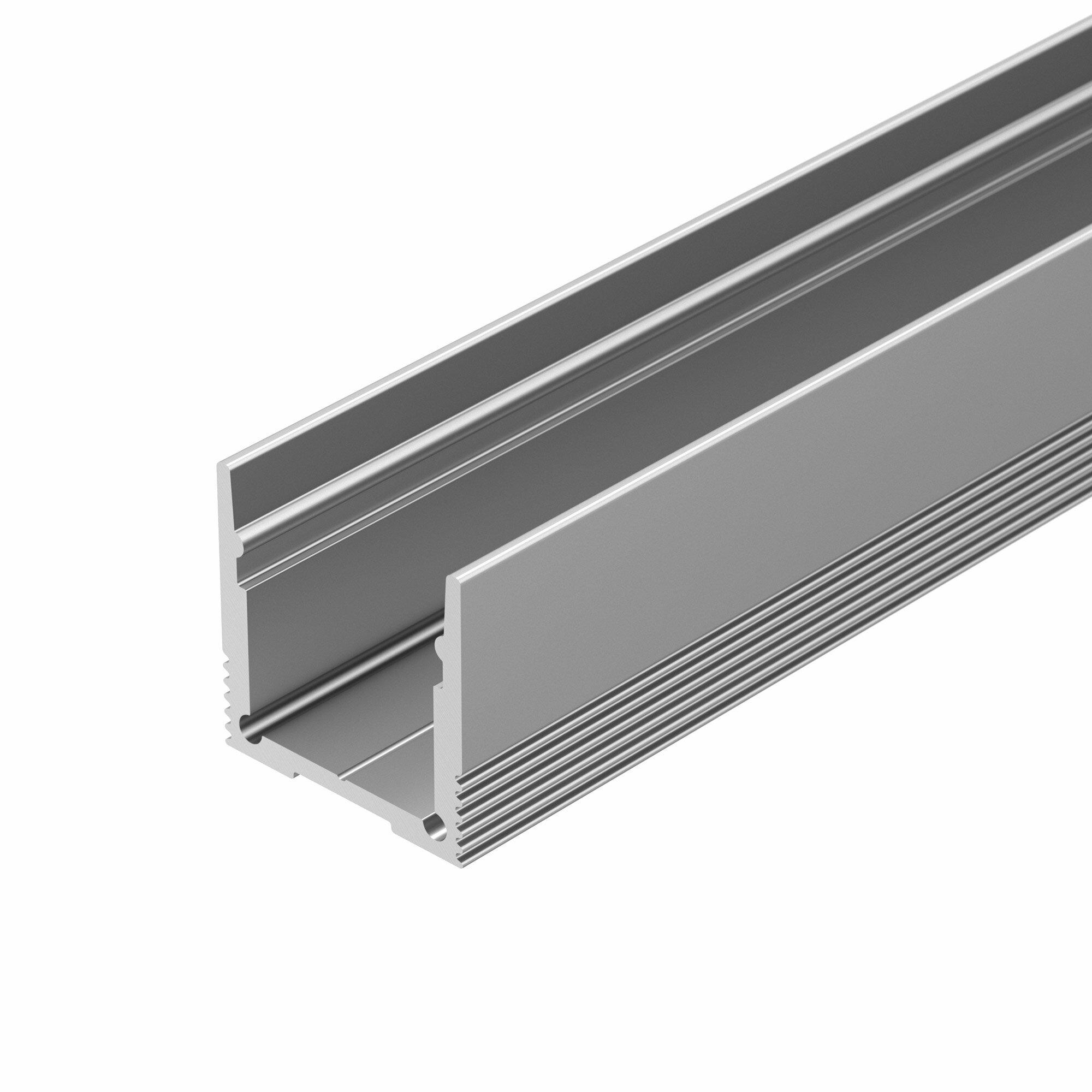 Профиль для светодиодной ленты Arlight Профиль SL-SLIM20-H20-3000 ANOD (BY) (Arlight, Алюминий), 3м