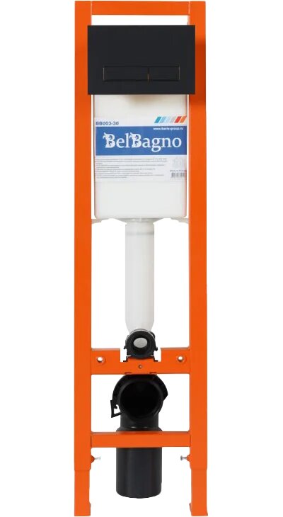 Инсталляция для унитаза BelBagno BB003-30 30 см, крепление к стене/к полу