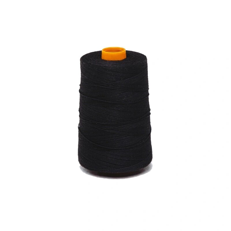 Нить прошивная лавсан ЛШ 170 черная (1000 м), уп. пакет