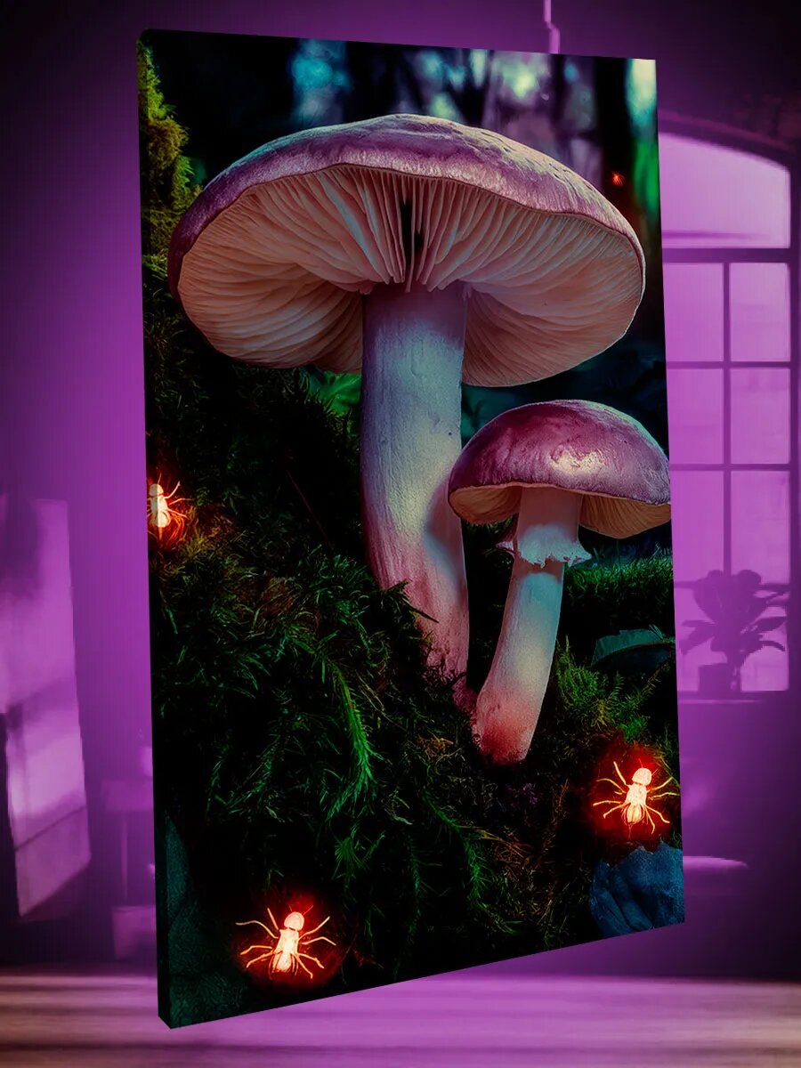 Интерьерная картина Грибы