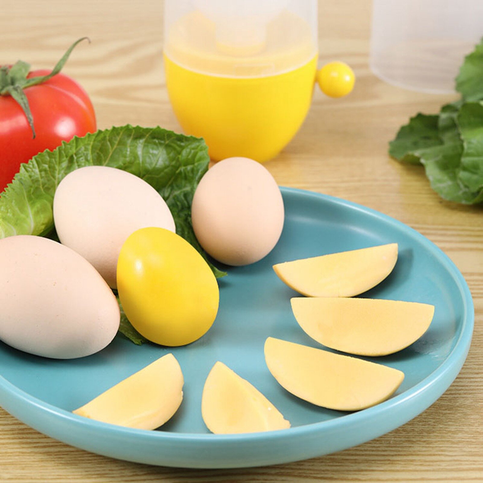 Ручной шейкер для яиц, мини-высокопрочный, простой в сборке вращатель для яиц для желтка и белка