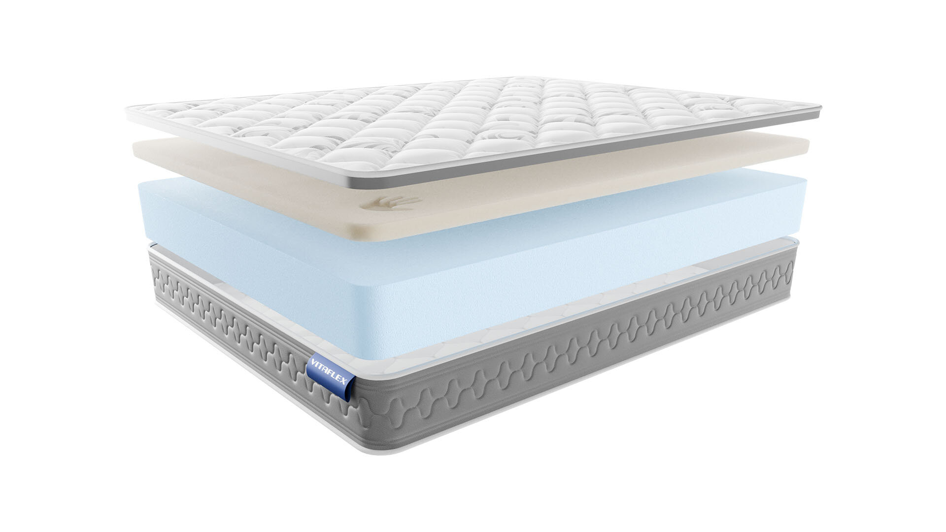 Матрас Vitaflex SleepFlow Memory Roll 80х190 высота 23 см анатомический средней жесткости Беспружинный