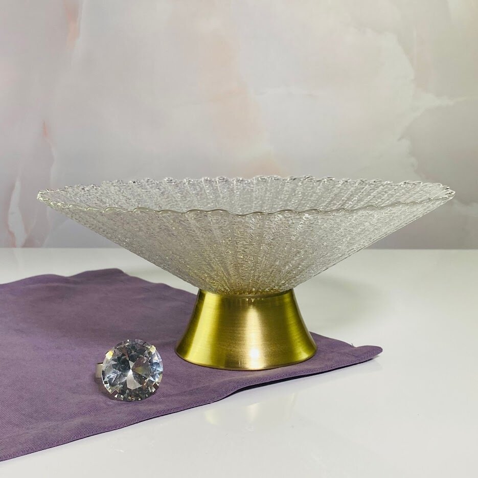 Фруктовница 26 см на ножке