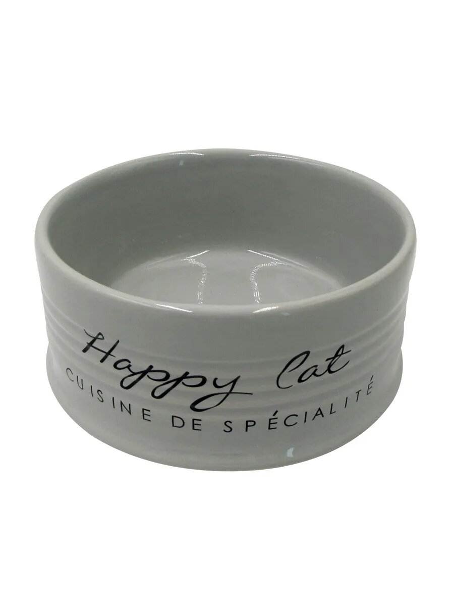 Миска для животных керамическая Happy Cat 300мл