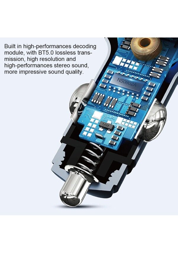Автомобильный FM-трансмиттер C20 — MP3-плеер с двумя USB-портами, Bluetooth, яркой подсветкой, автозвуком и функцией громкой связи во время вождения