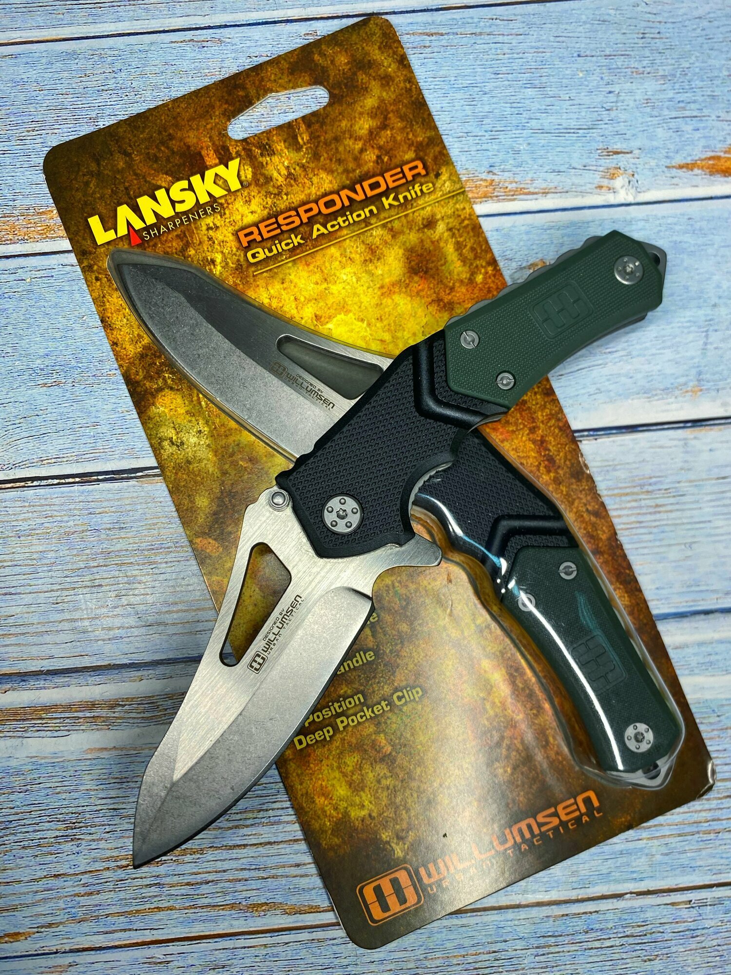 Складной нож Lansky Responder Quick Action Knife, LKN111