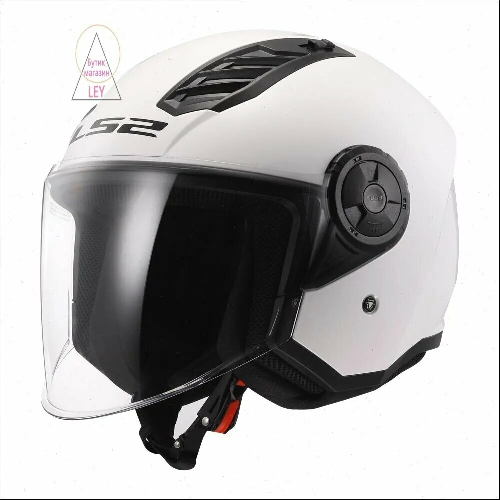 LS2 HELMETS Мотошлем, цвет: белый, размер: M